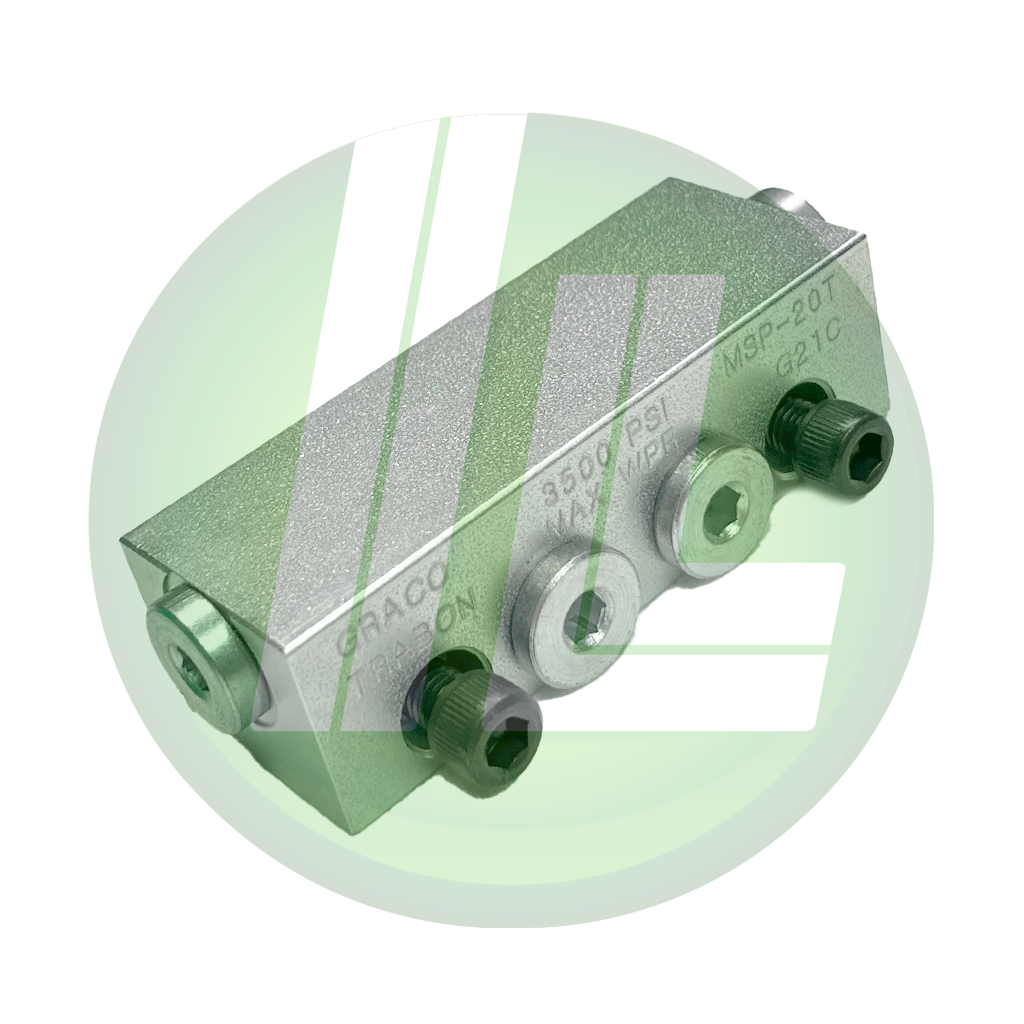 Graco 562723 MODULAR-STYLE SERIES PROGRESSIVE TWIN OUTLET MSP-20T DIVI ...