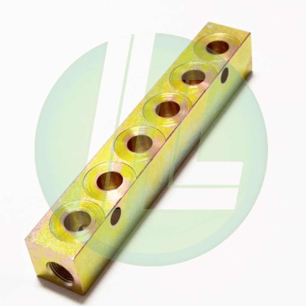 Lincoln Industrial 246965 SL-1 & SL-V Six Injector Manifold ...