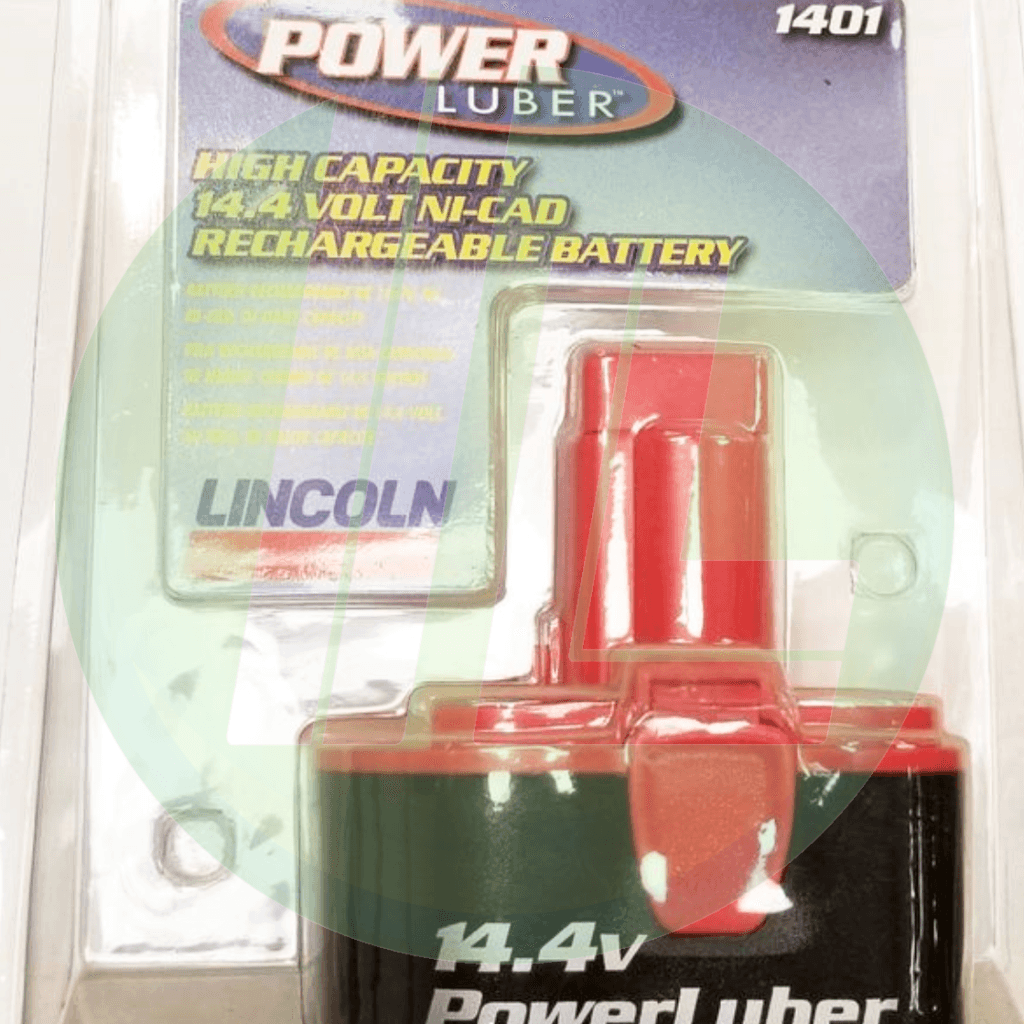 Lincoln Industrial 1401 PowerLuber High Capacity 14.4 Volt Ni Cad Rech ...