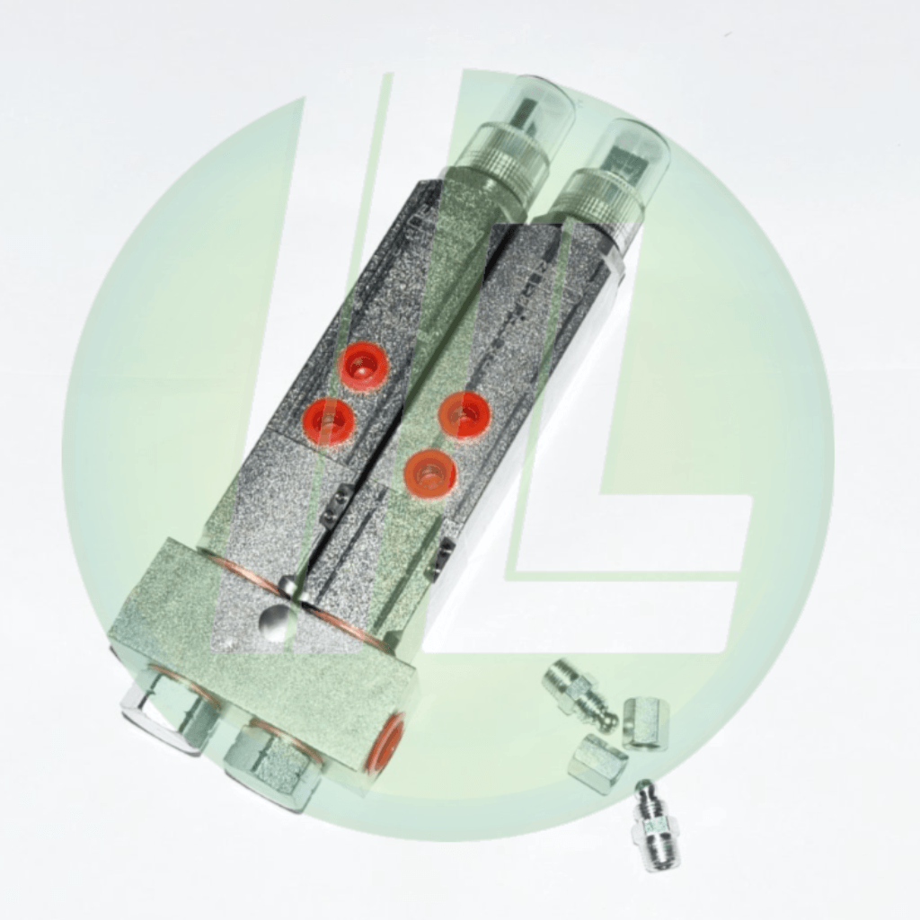 Lincoln Industrial 85770-2 Centro-Matic 2 Grease Injector Manifold SL ...