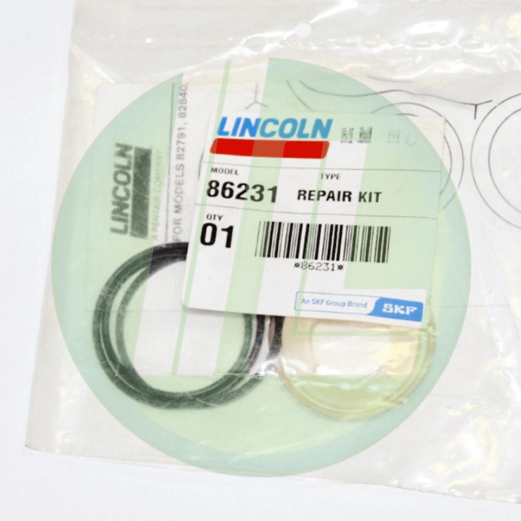 Lincoln Industrial 86231 Repair Kit for PowerMaster Drum Pumps Shovel ...