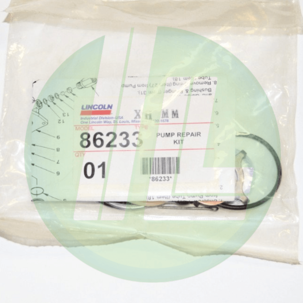 Lincoln Industrial 86233 Repair Kit for PowerMaster Drum Pumps Shovel ...