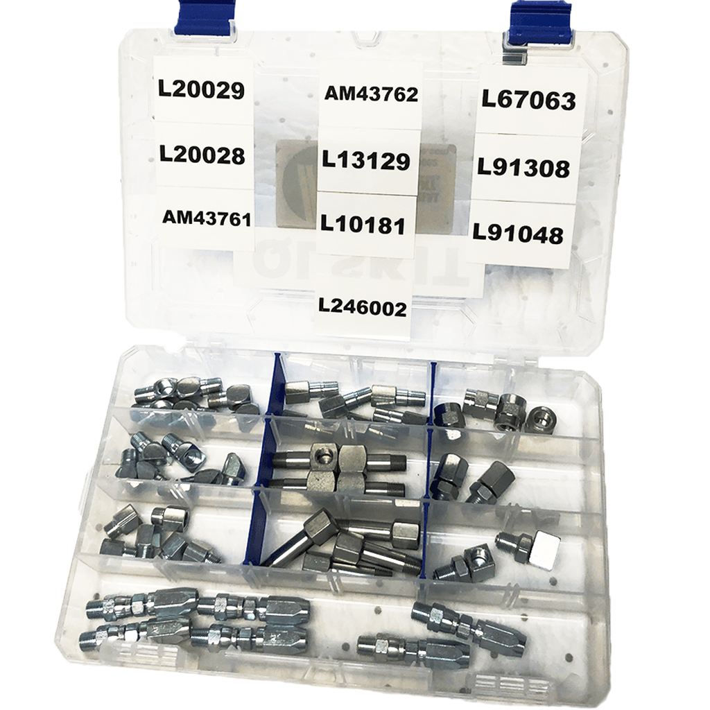 Lincoln Industrial QLSKIT Common Fittings & Adapters for Quicklub, Cen ...