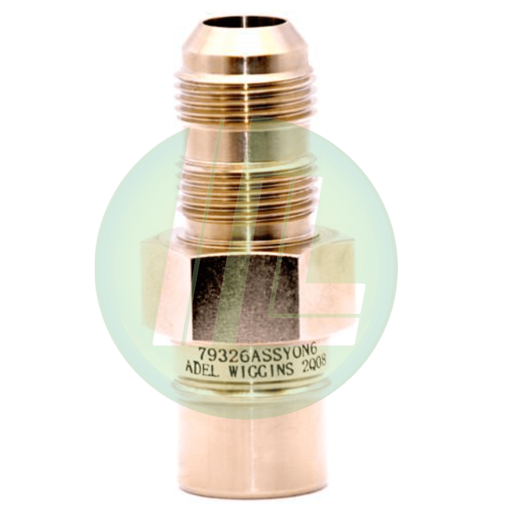 Wiggins ON6 Fast Fueling Systems | Crankcase Receiver, 37° JIC Male Bu ...